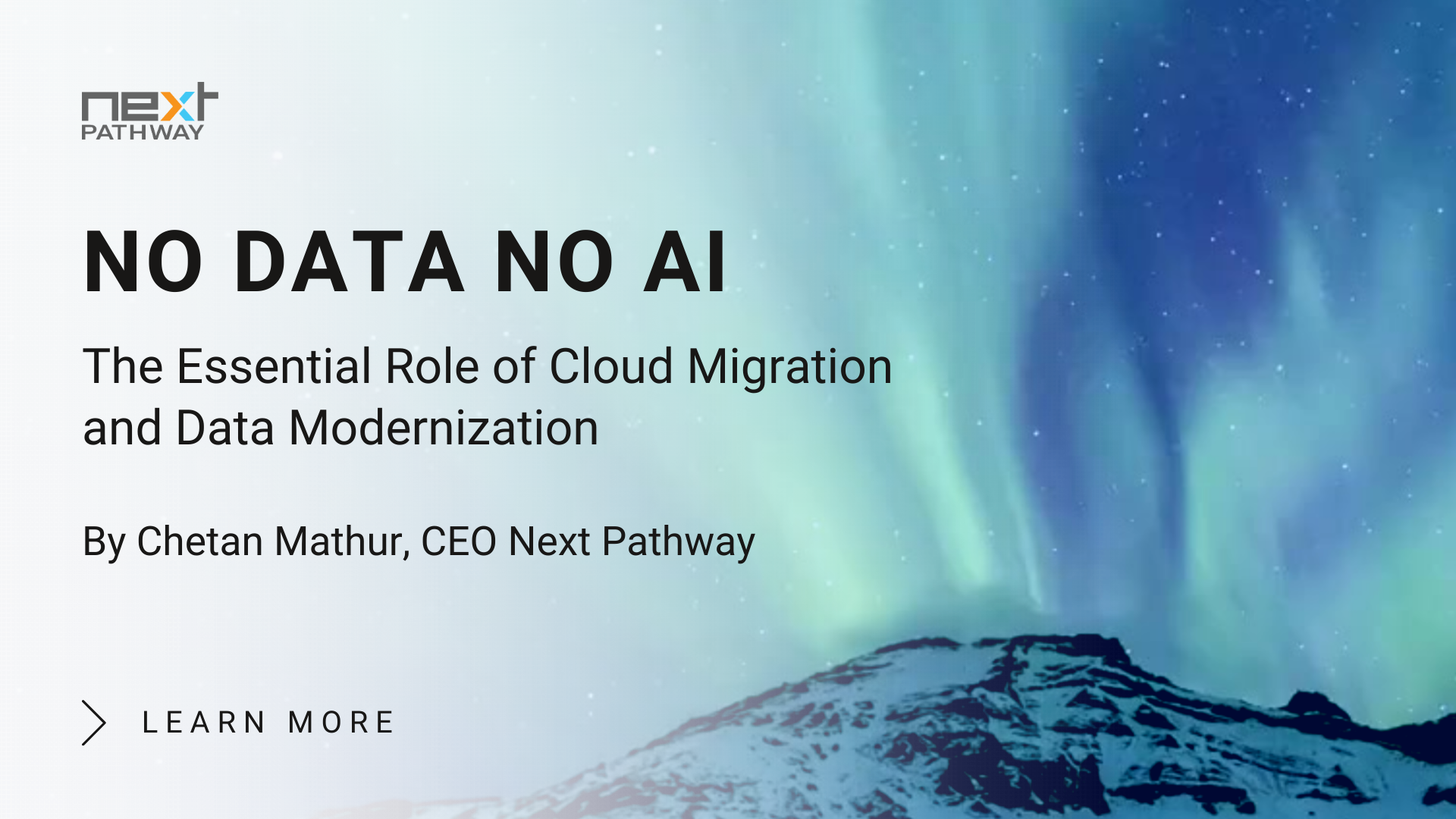 No Data, No AI -The Essential Role of Cloud Migration and Data Modernization